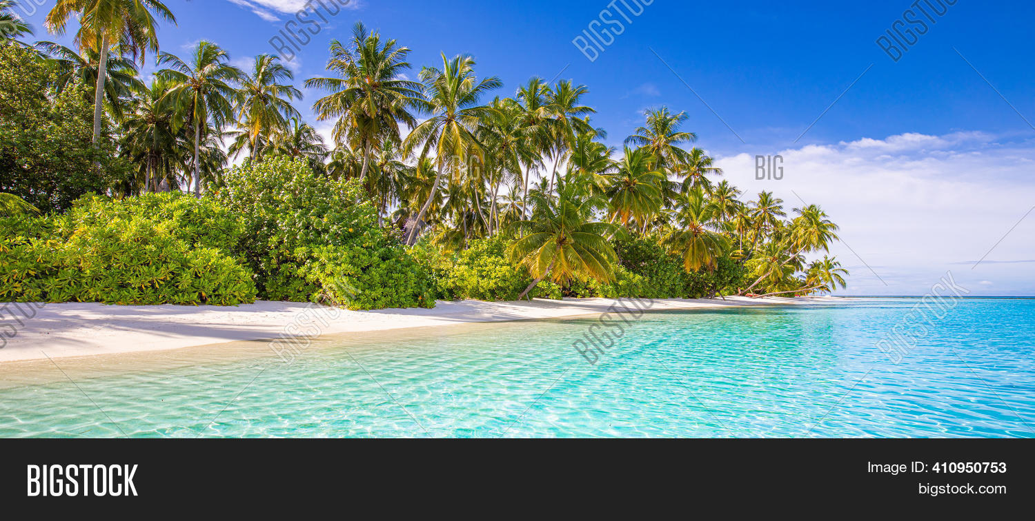 Tranquil Beach Scene. Image & Photo (Free Trial) | Bigstock
