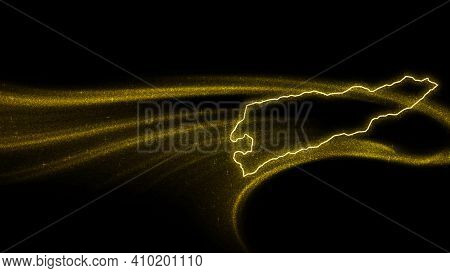 Map Timor Leste, Gold Image & Photo (Free Trial) | Bigstock