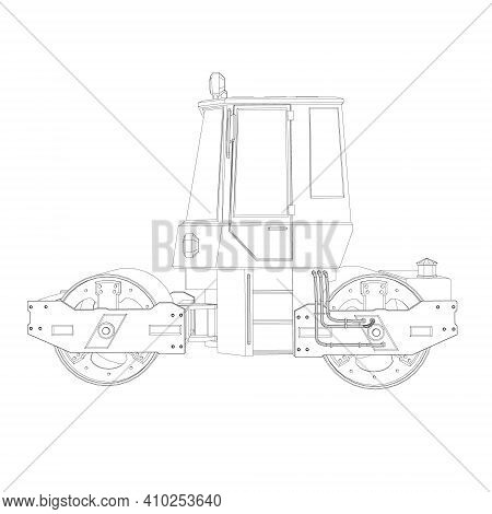 Asphalt Paving Vector & Photo (Free Trial) | Bigstock