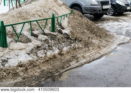 Slush.asphalt Road Image & Photo (Free Trial) | Bigstock