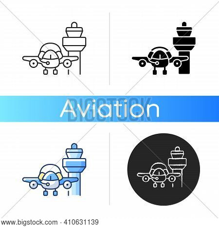 Flight Dispatch Icon Vector & Photo (Free Trial) | Bigstock