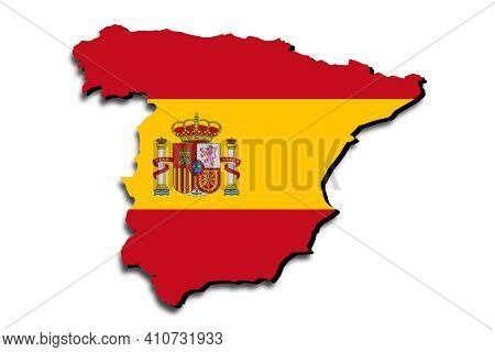 Outline Map Spain Image & Photo (Free Trial) | Bigstock