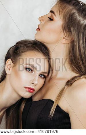 Two Female Models Image & Photo (Free Trial) | Bigstock