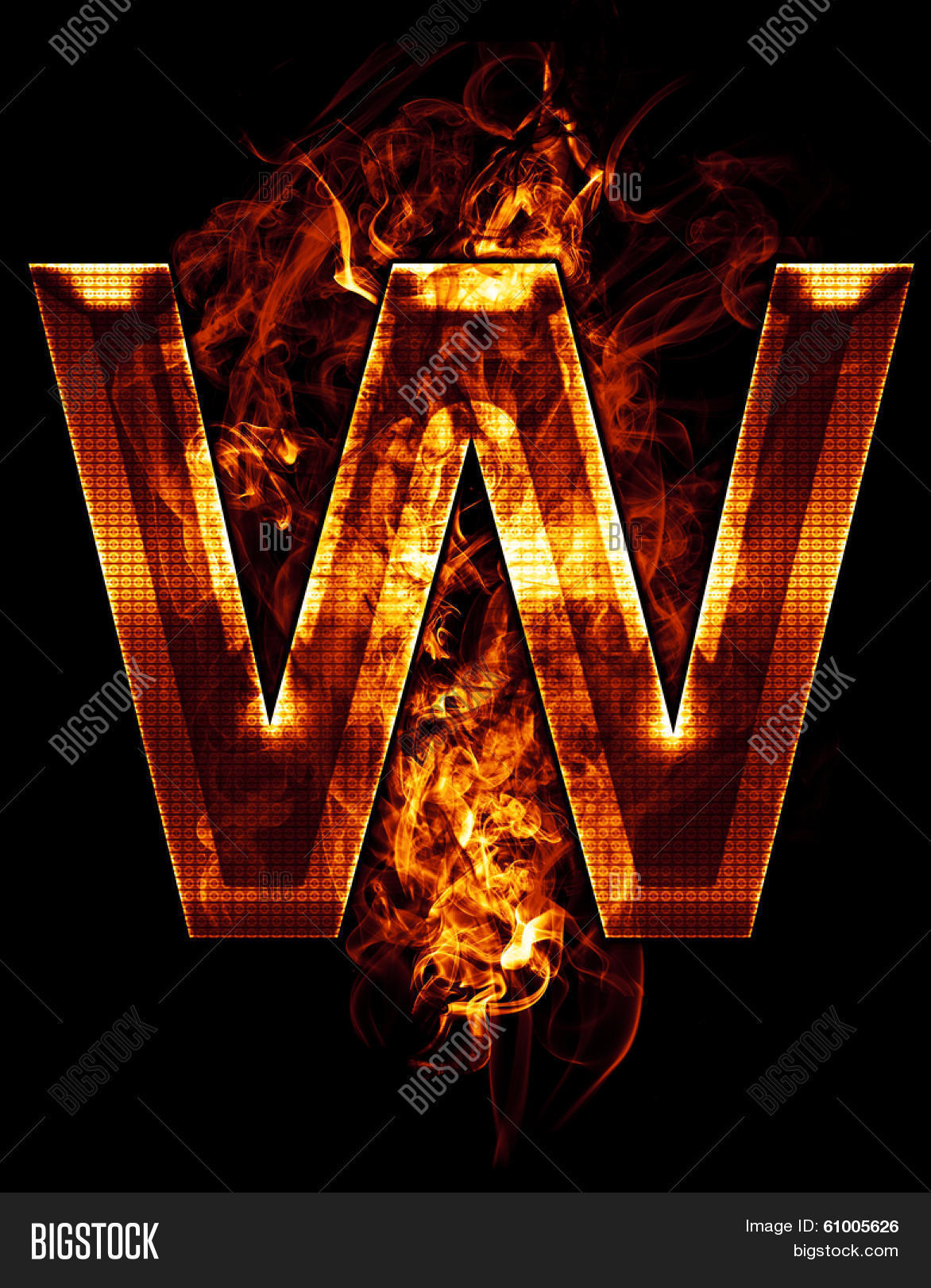W, Illustration Letter Image & Photo (Free Trial) | Bigstock