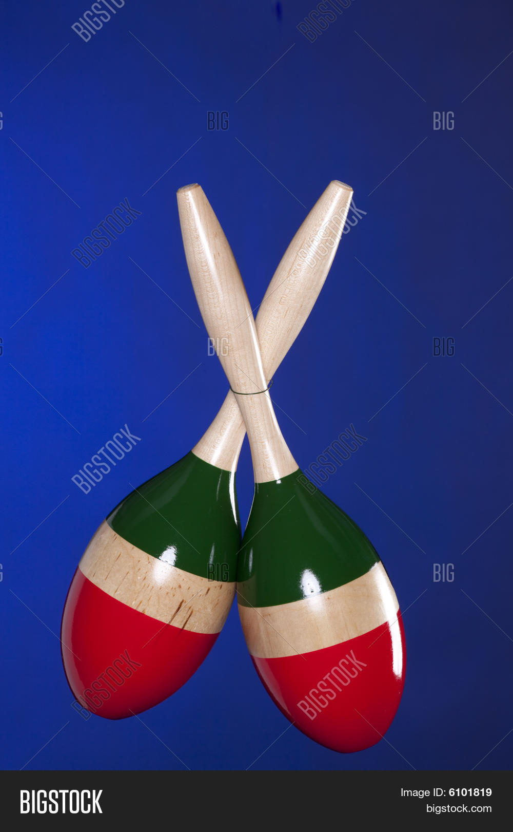 Latin Maracas Isolated Image & Photo (Free Trial) | Bigstock