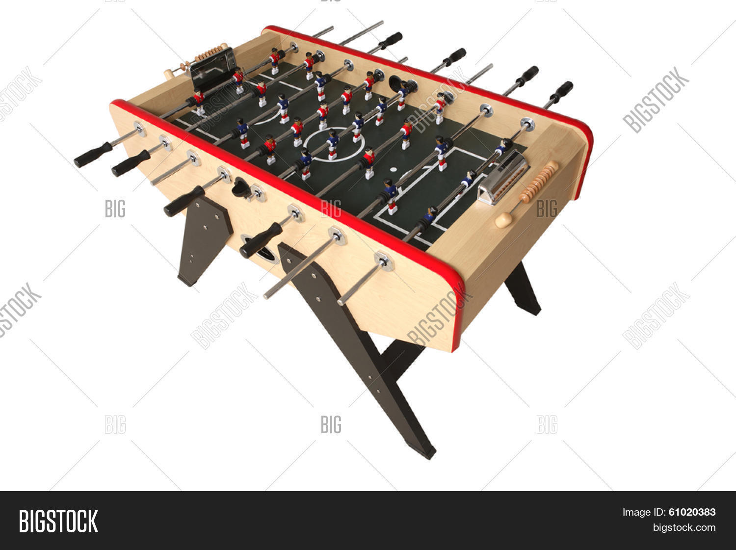 Foosball Table On Image & Photo (Free Trial) | Bigstock