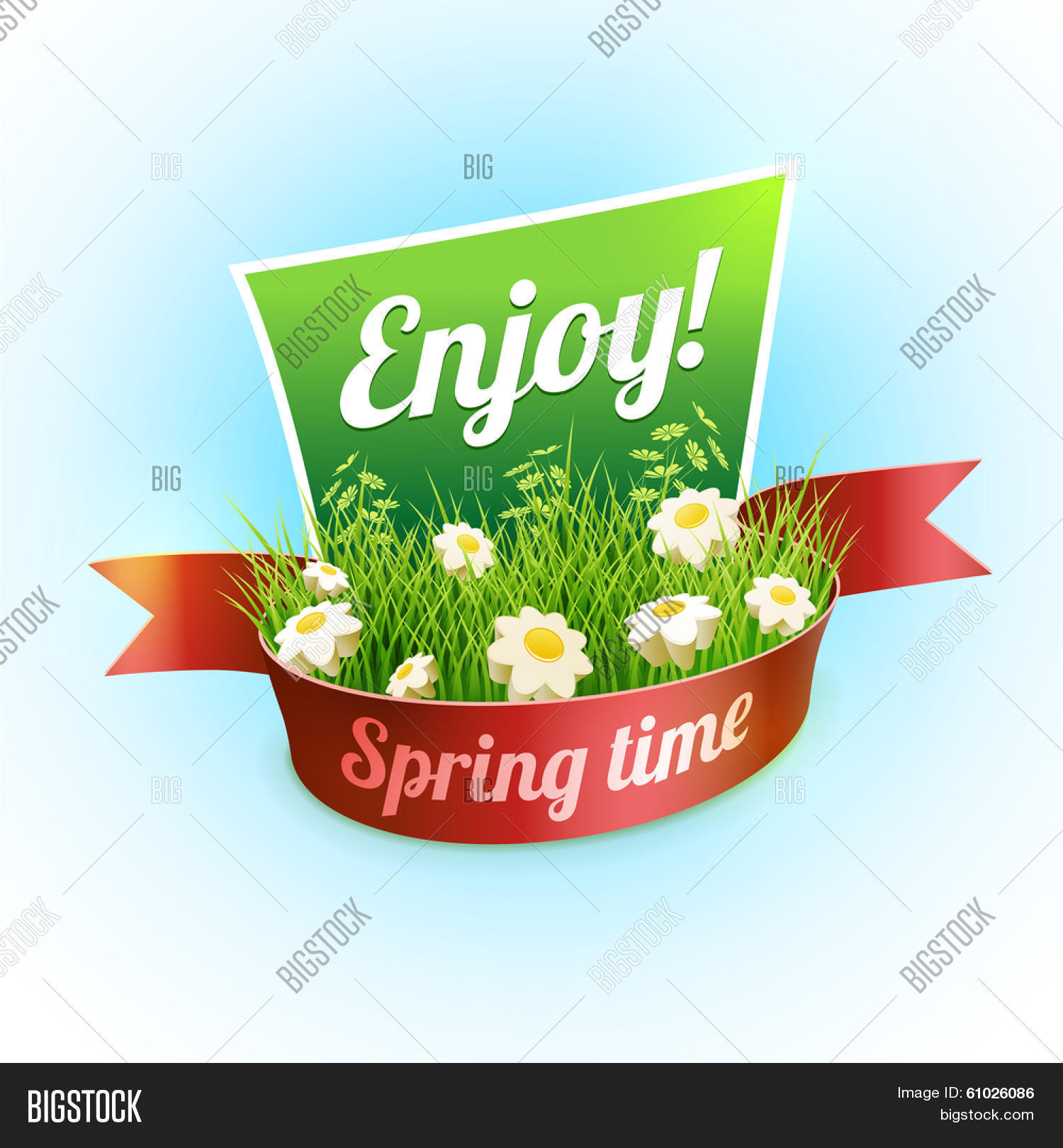 Spring Banner Design Vector & Photo (Free Trial) | Bigstock