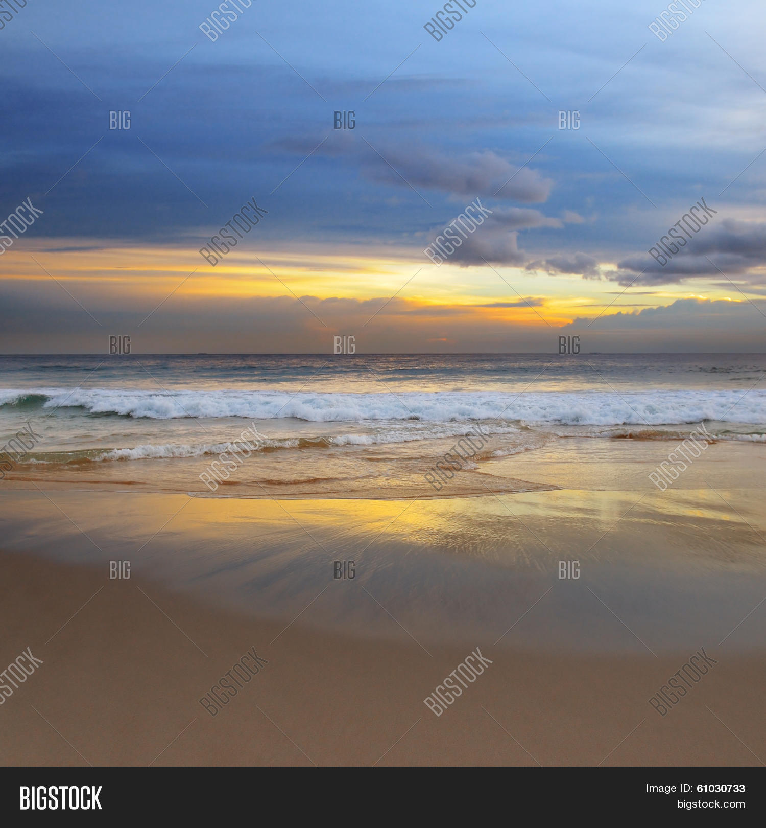Sunrise Over Ocean Image & Photo (Free Trial) | Bigstock
