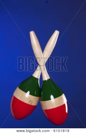 Latin Maracas Isolated Image & Photo (Free Trial) | Bigstock