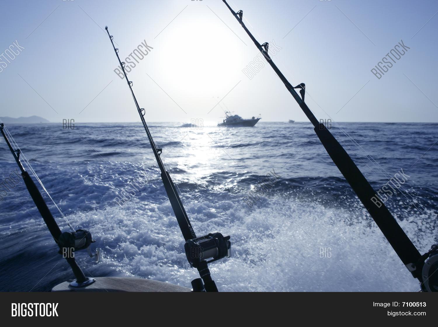 Boat Trolling Fishing Image & Photo (Free Trial) | Bigstock