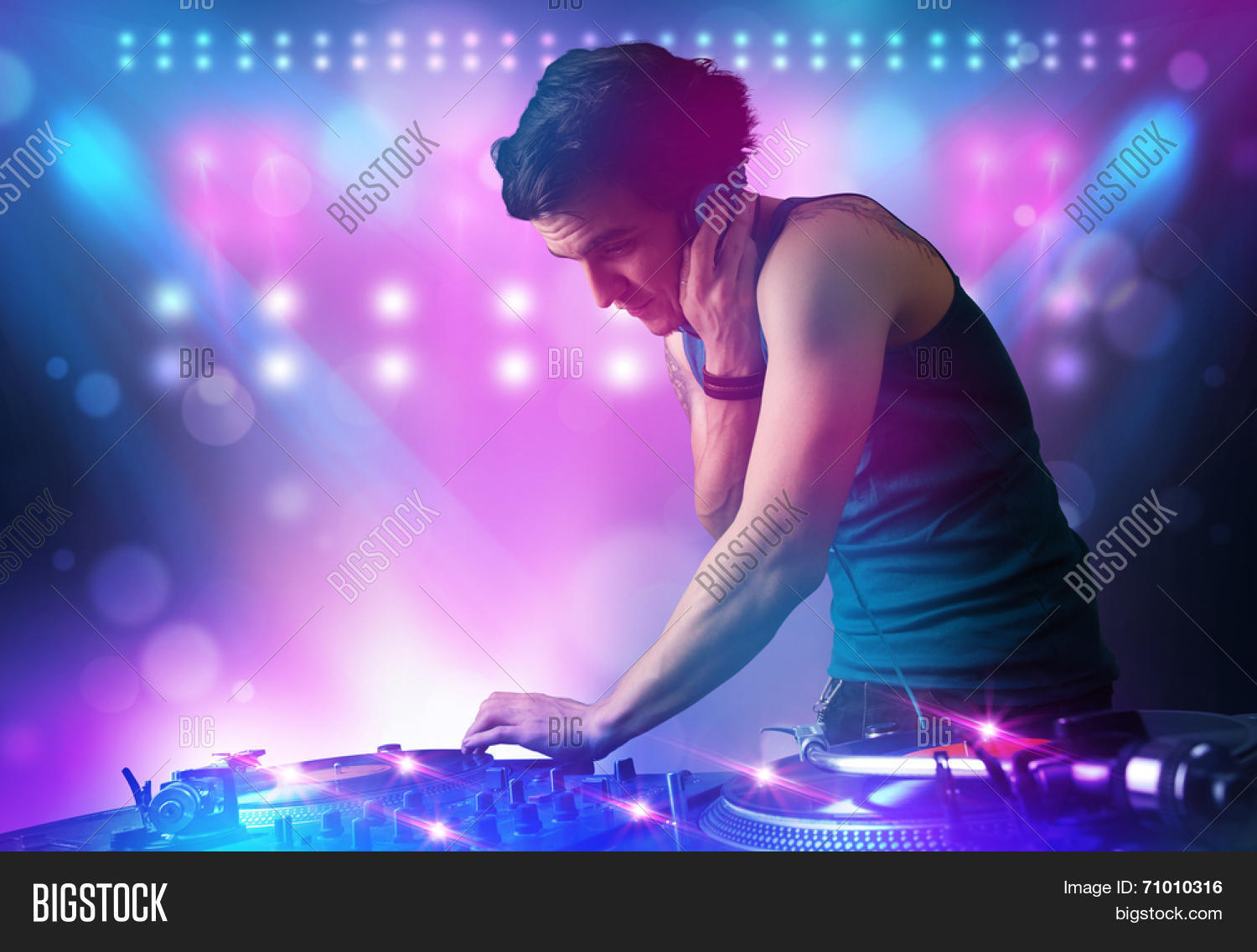 Young Disc Jockey Image & Photo (Free Trial) | Bigstock