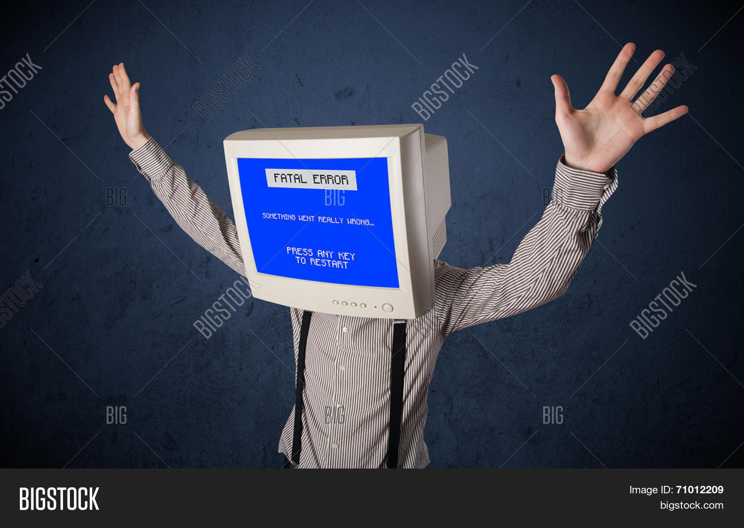 Person Monitor Head Image & Photo (Free Trial) | Bigstock