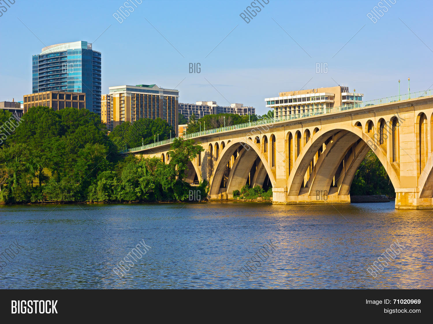 Key Bridge Washington Image & Photo (Free Trial) | Bigstock