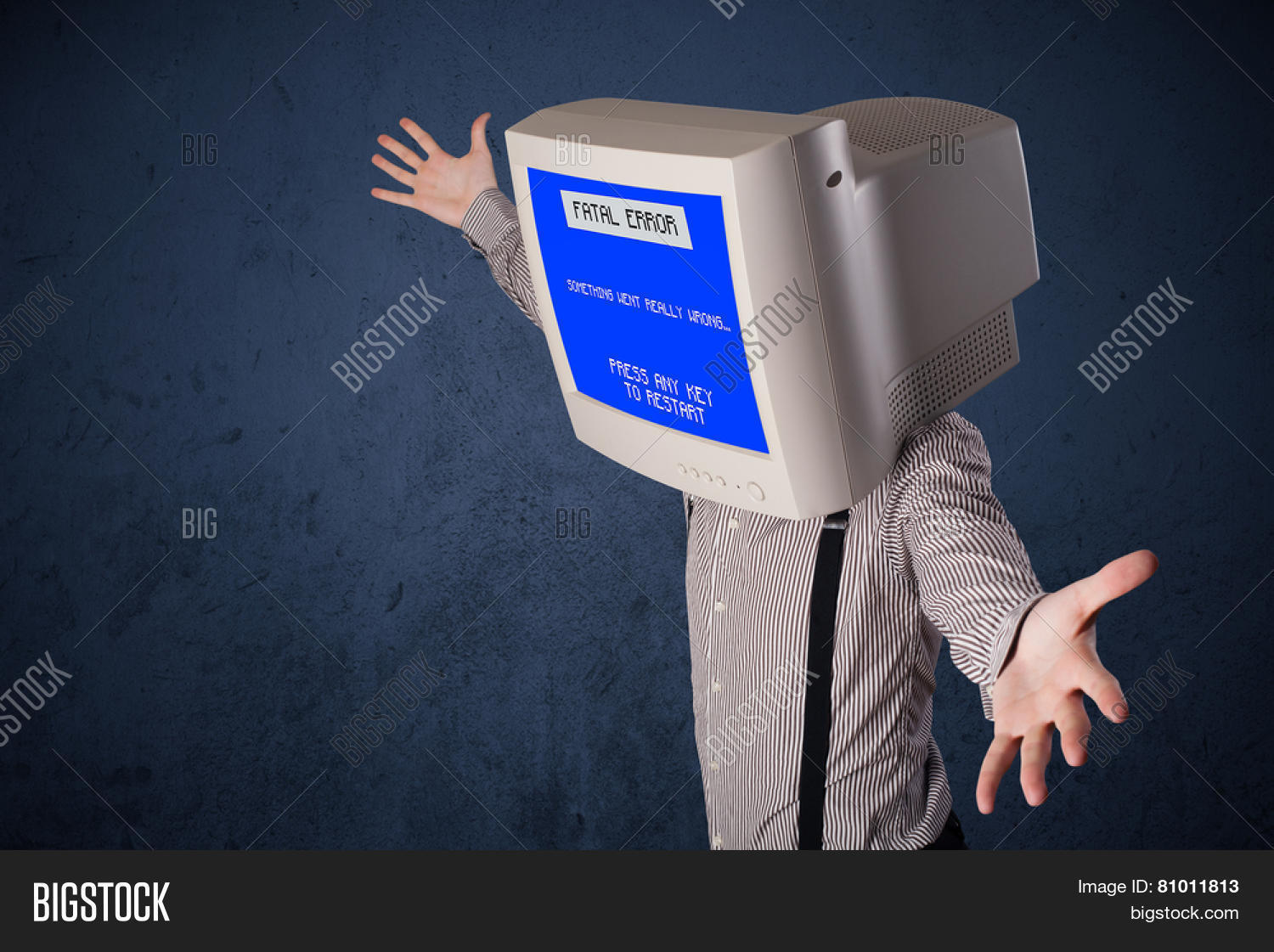 Person Monitor Head Image & Photo (Free Trial) | Bigstock