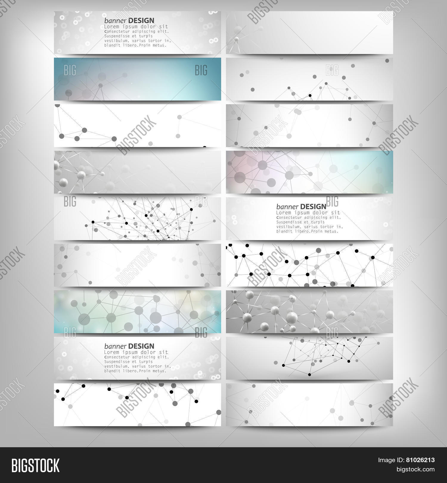 Big Banners Set, Vector & Photo (Free Trial) | Bigstock