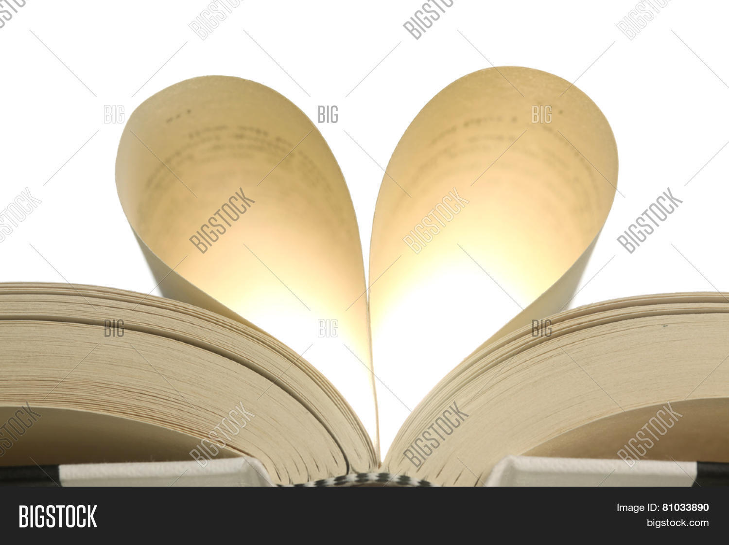 Book Pages Shape Heart Image & Photo (Free Trial) | Bigstock