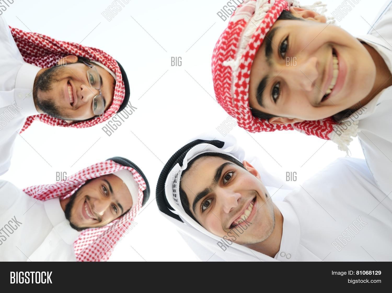 Happy Group Arabic Image & Photo (Free Trial) | Bigstock