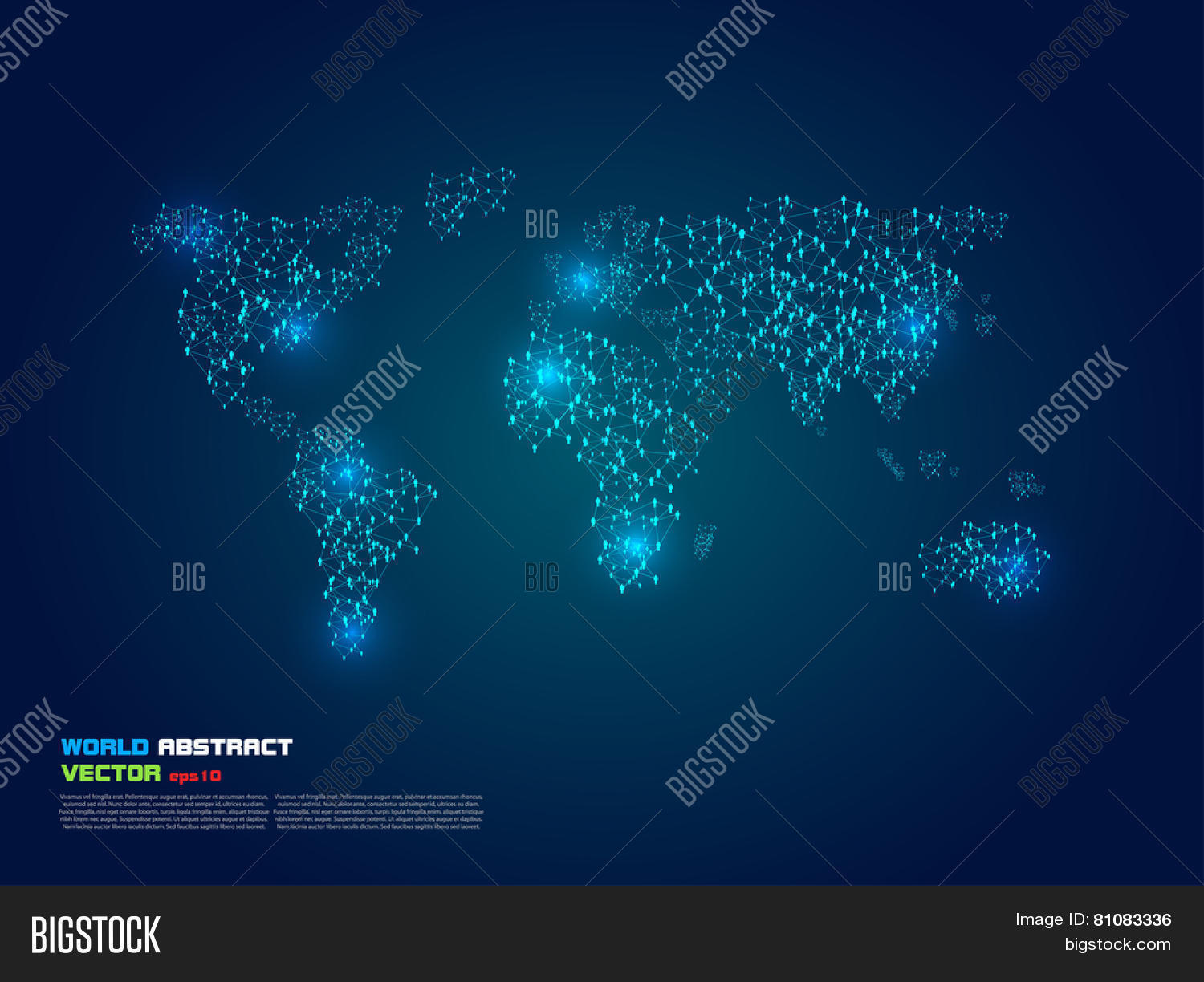Vector World Map Vector & Photo (Free Trial) | Bigstock