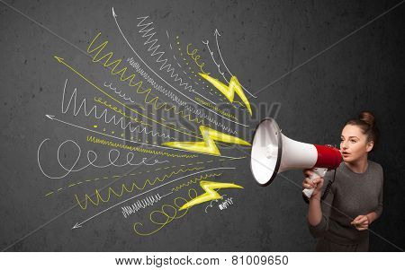 Cute Girl Shouting Image & Photo (Free Trial) | Bigstock
