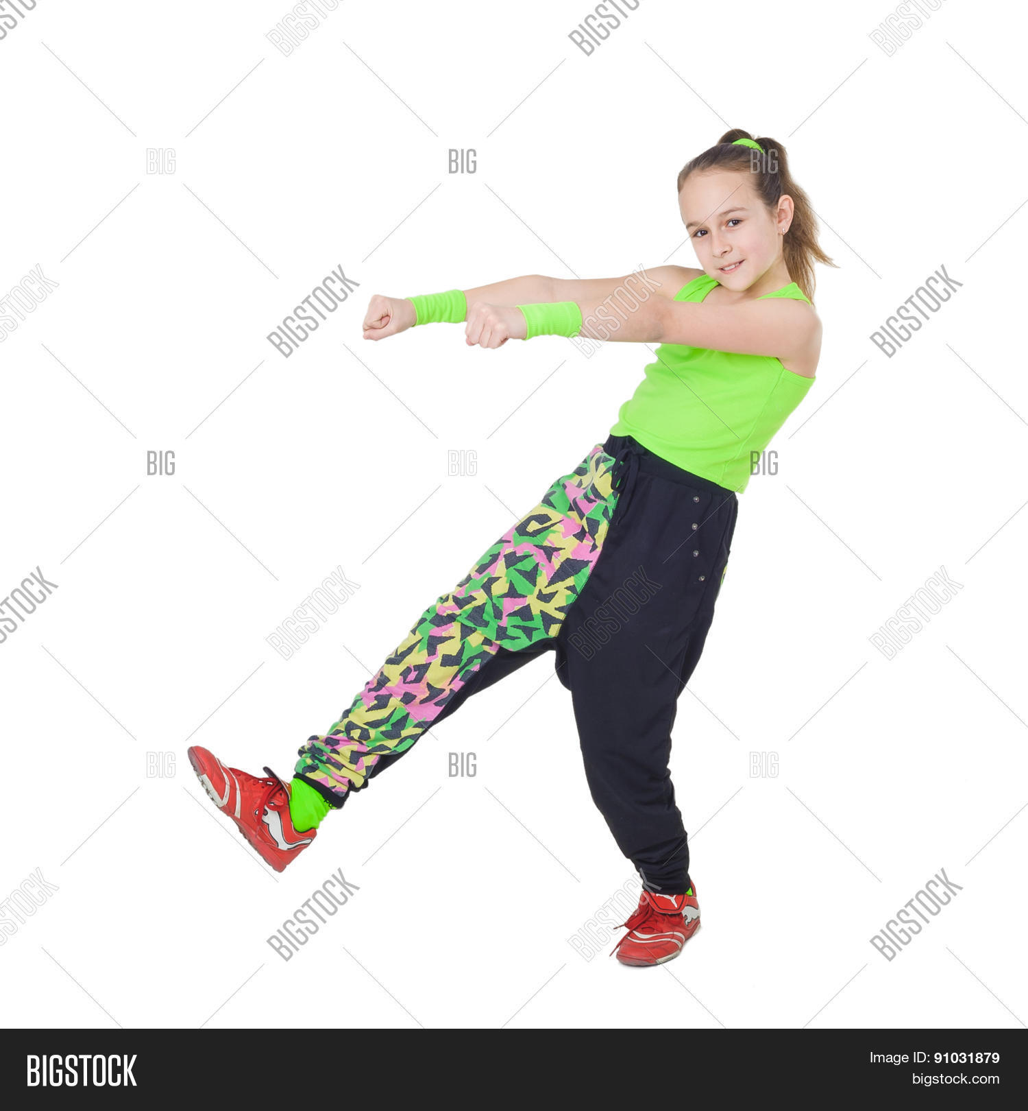 Happy Little Girl Image & Photo (Free Trial) | Bigstock