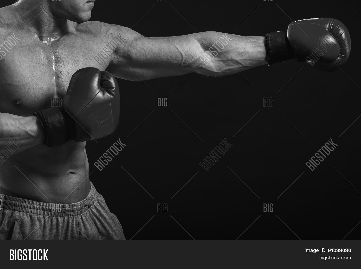 Man Boxing Gloves. Image & Photo (Free Trial) | Bigstock