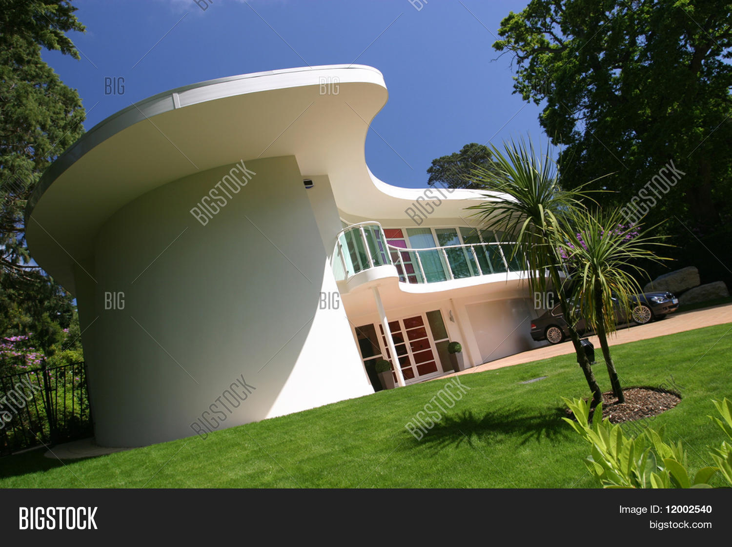 Modern Unique House Image & Photo (Free Trial) | Bigstock