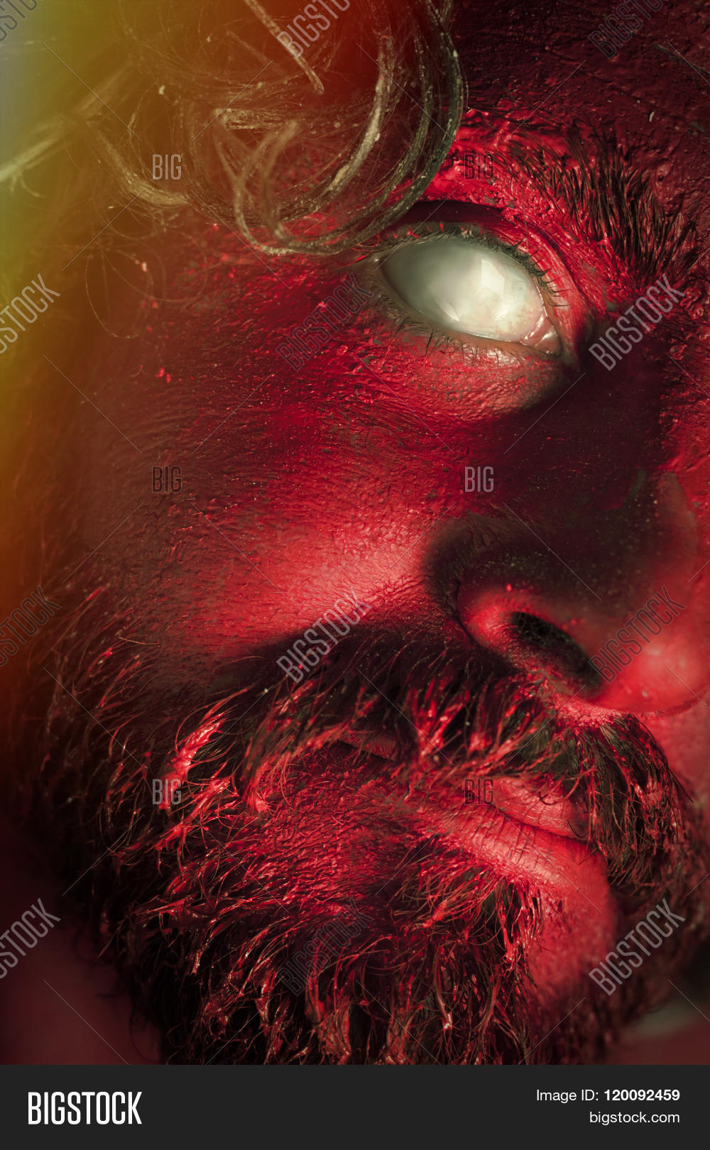 Demon Monster Beard Image & Photo (Free Trial) | Bigstock