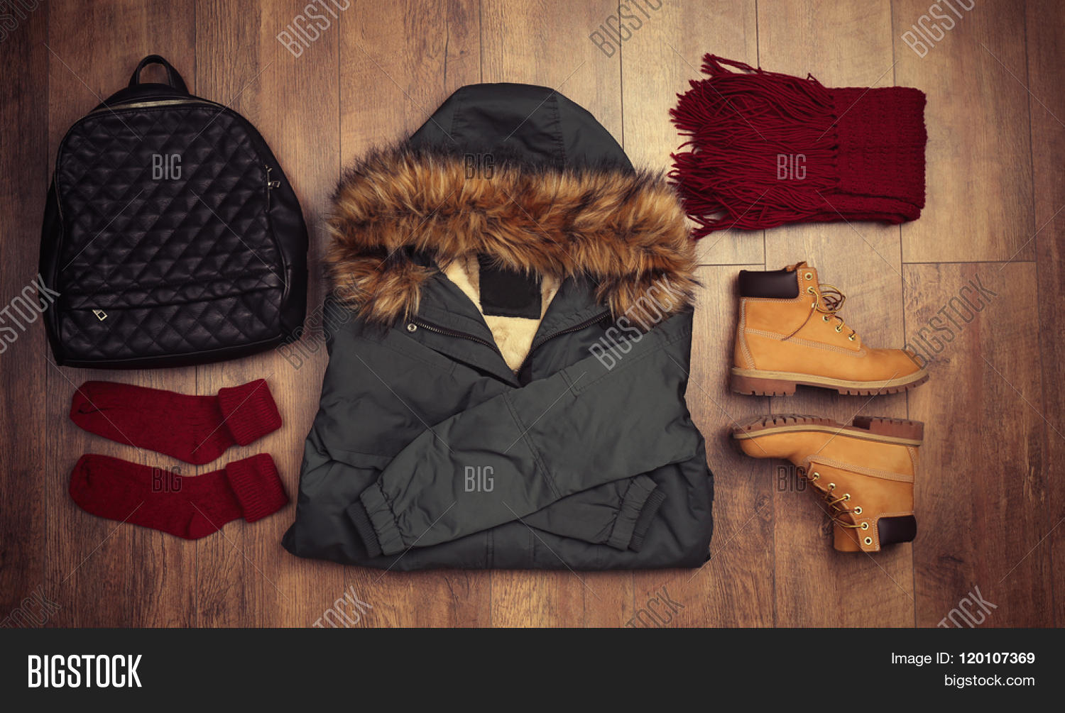 Set Beautiful Winter Image & Photo (Free Trial) | Bigstock