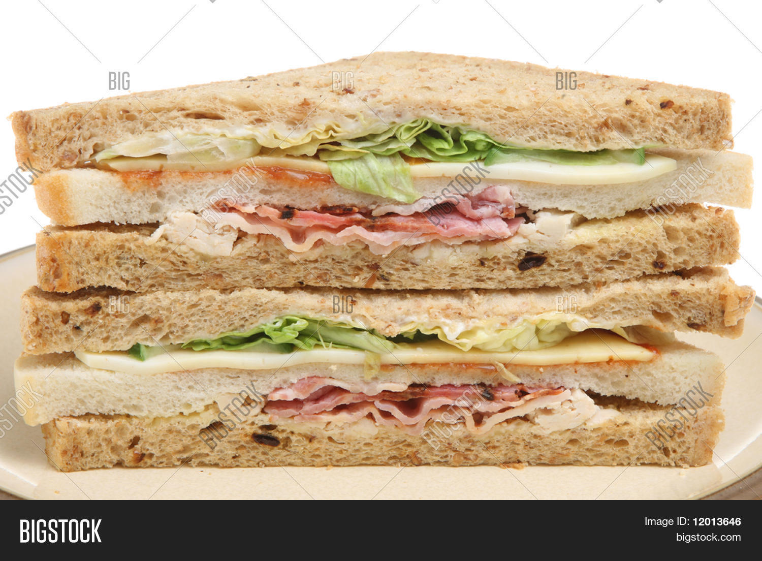 Triple Sandwich Bacon Image & Photo (Free Trial) | Bigstock