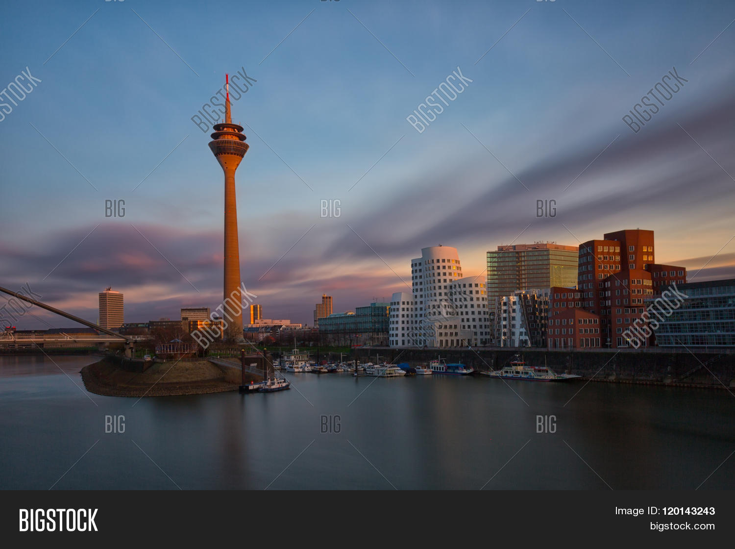 Dusseldorf Cityscape Image & Photo (Free Trial) | Bigstock