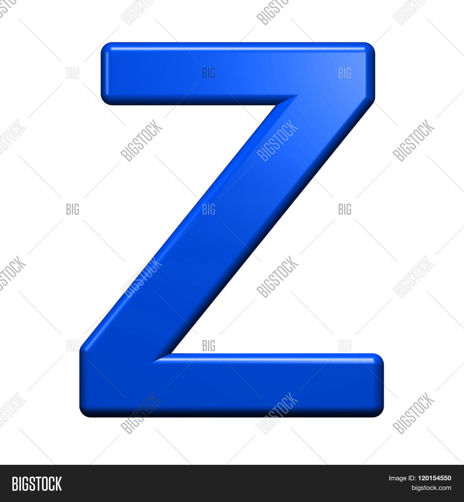 One Letter Blue Image & Photo (Free Trial) | Bigstock