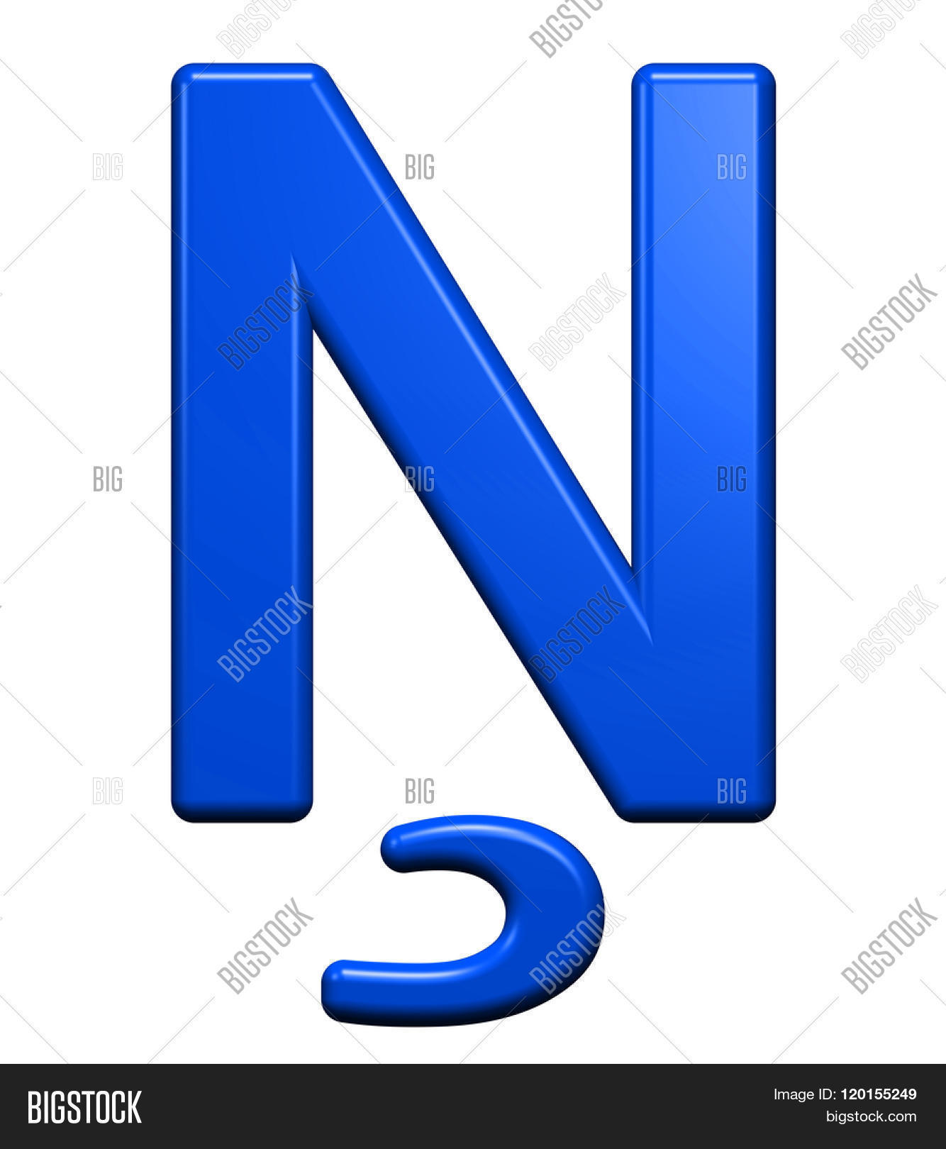 One Letter Blue Image & Photo (Free Trial) | Bigstock