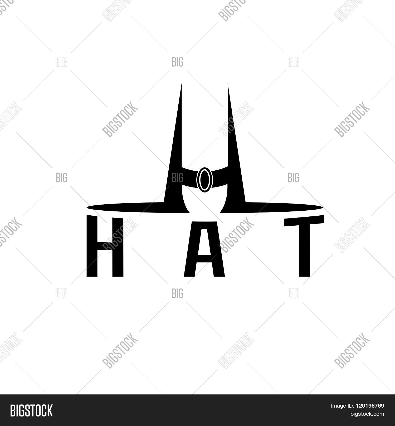 Hat Monogram . Vector & Photo (Free Trial) | Bigstock