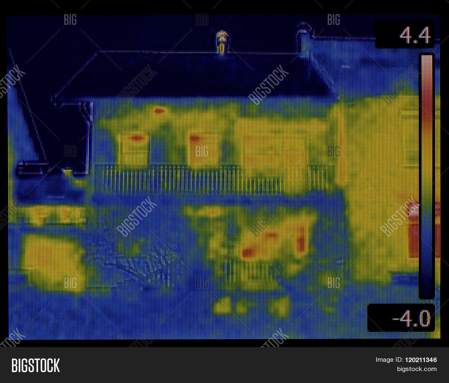 Thermal Image House Image & Photo (Free Trial) | Bigstock