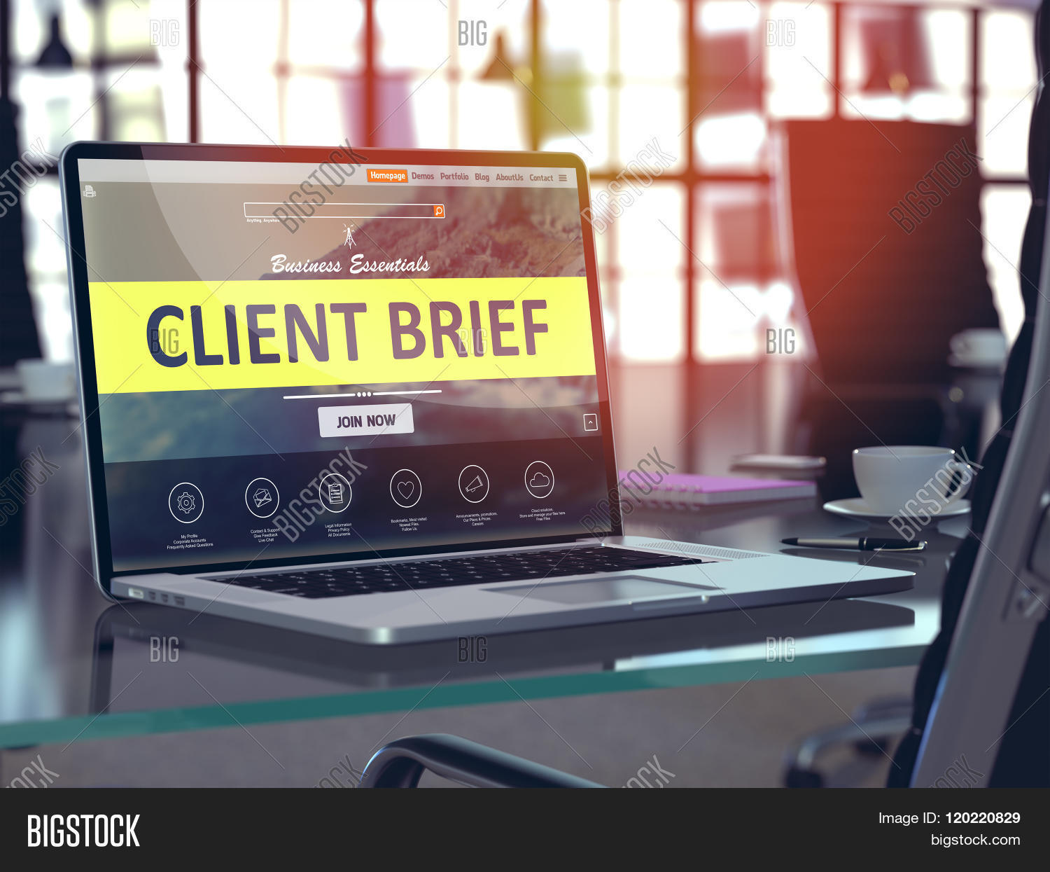 Client Brief On Laptop Image & Photo (Free Trial) | Bigstock