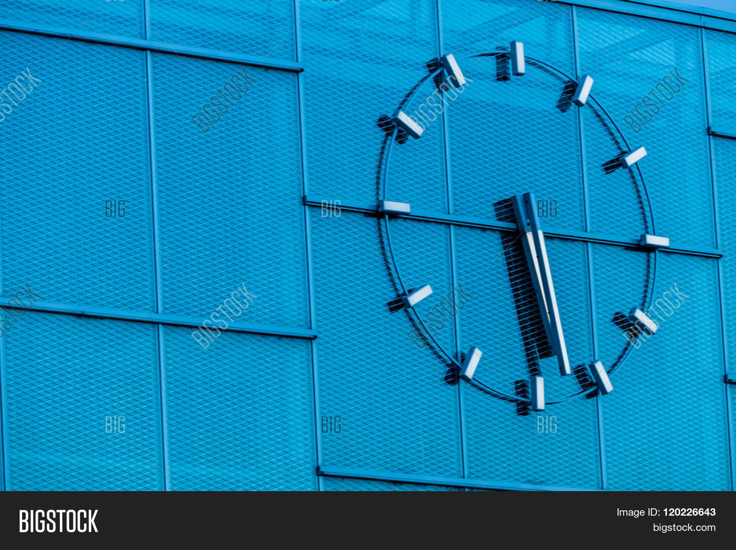 Clock On Building Image & Photo (Free Trial) | Bigstock