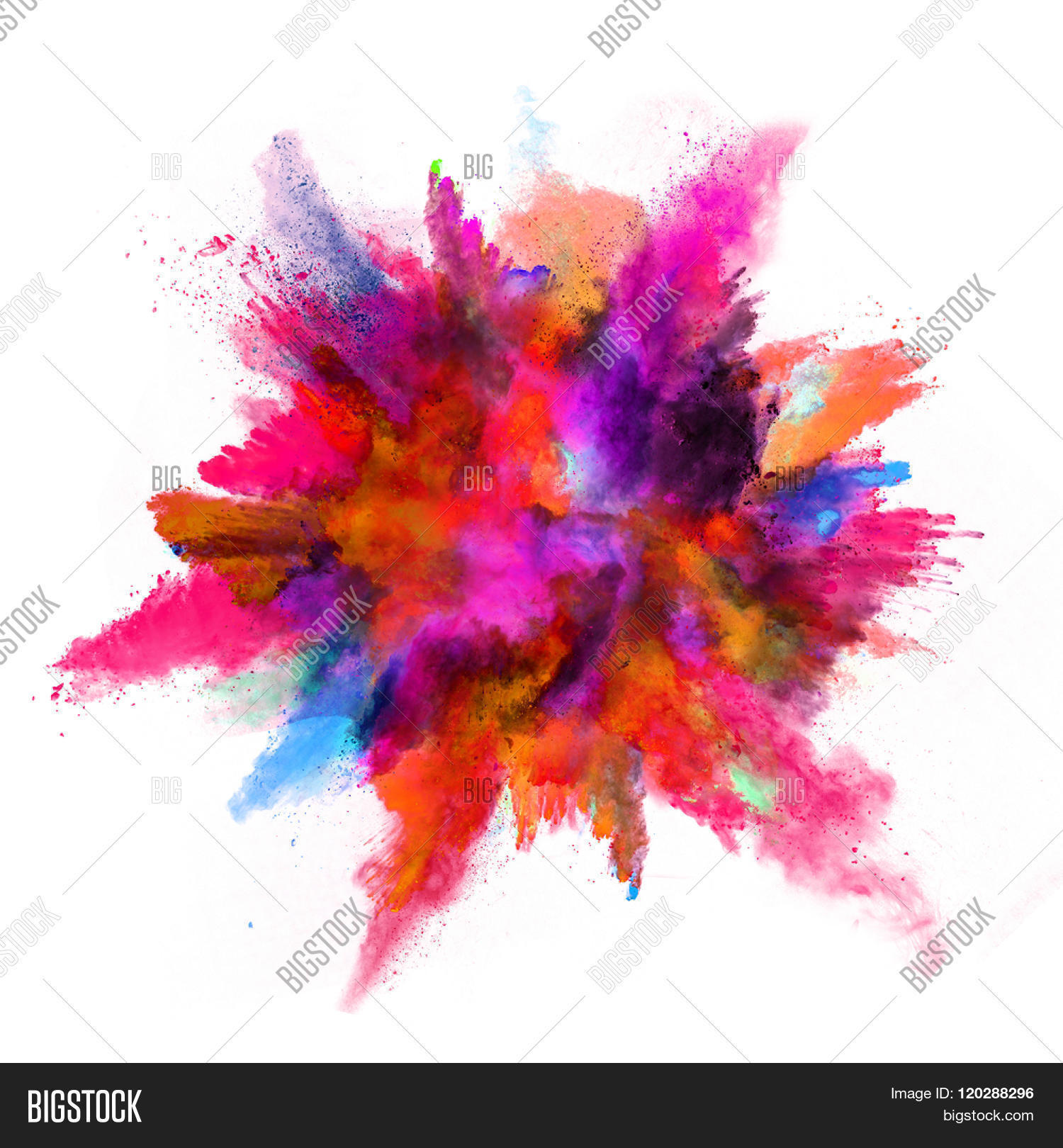 Explosion Colored Image & Photo (Free Trial) | Bigstock