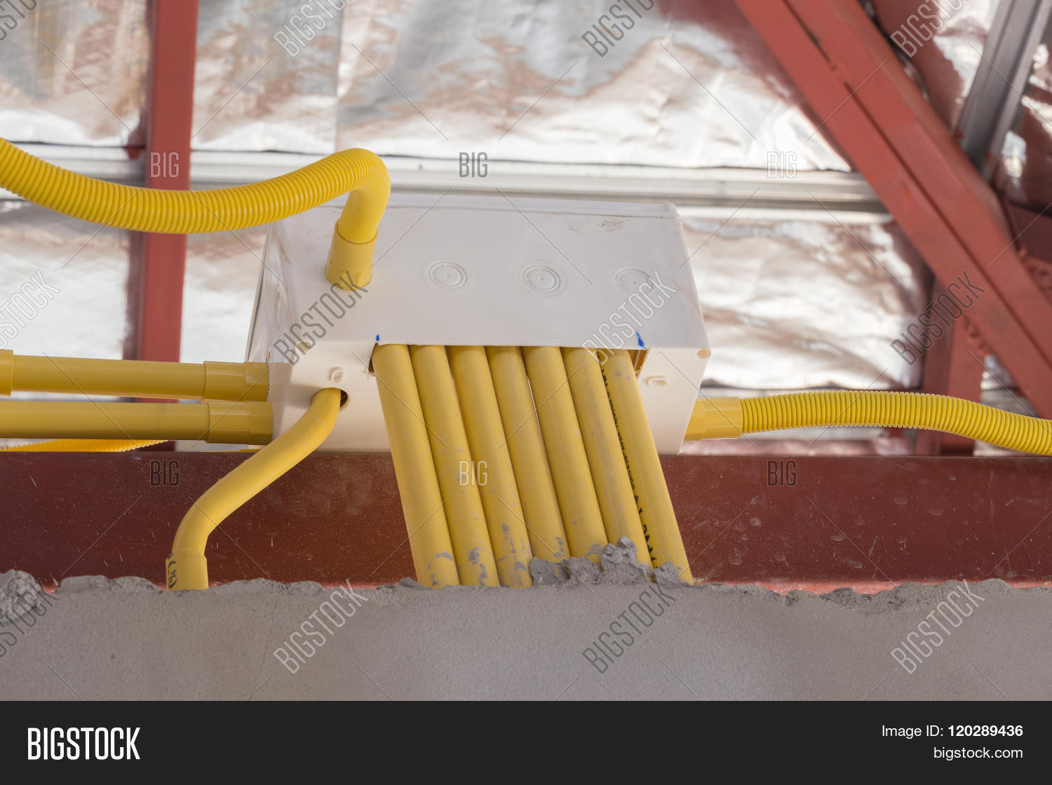 Yellow Pvc Pipes Image & Photo (Free Trial) | Bigstock