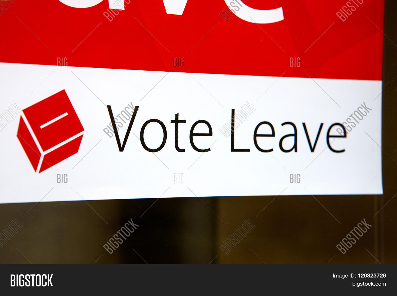 Vote Leave Campaign Image & Photo (Free Trial) | Bigstock