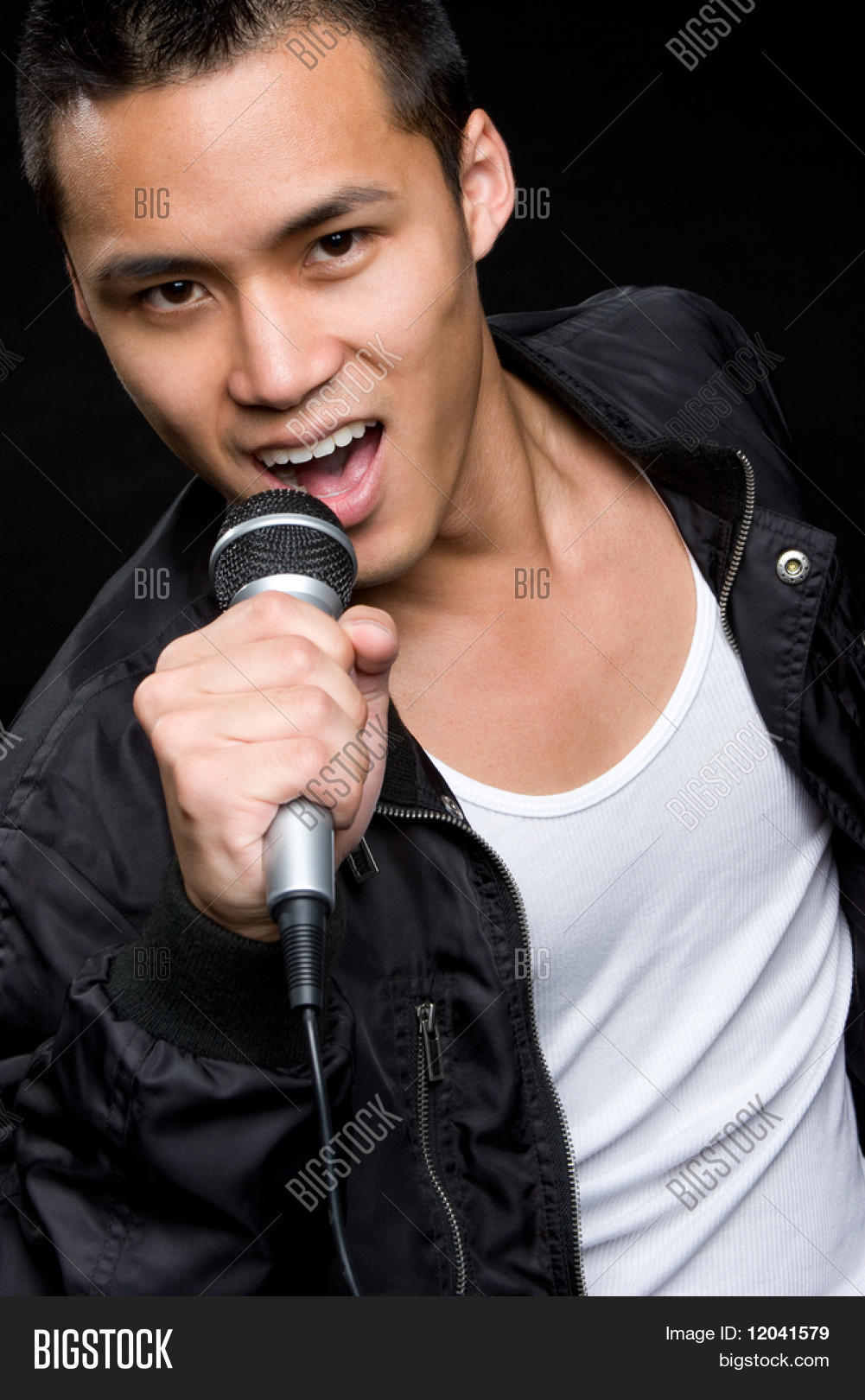 Asian Man Singing Image & Photo (Free Trial) | Bigstock