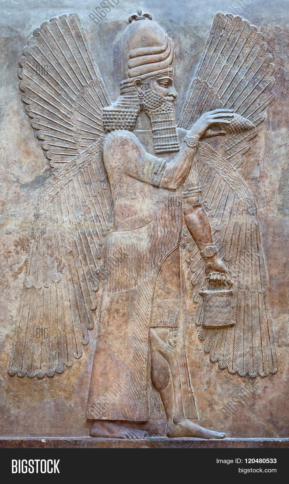 Ancient Sumerian Stone Image & Photo (Free Trial) | Bigstock