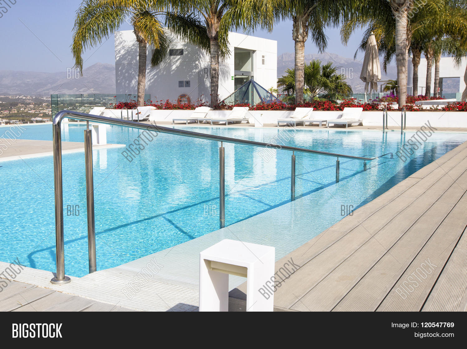 Swimming Pool Area Image & Photo (Free Trial) | Bigstock