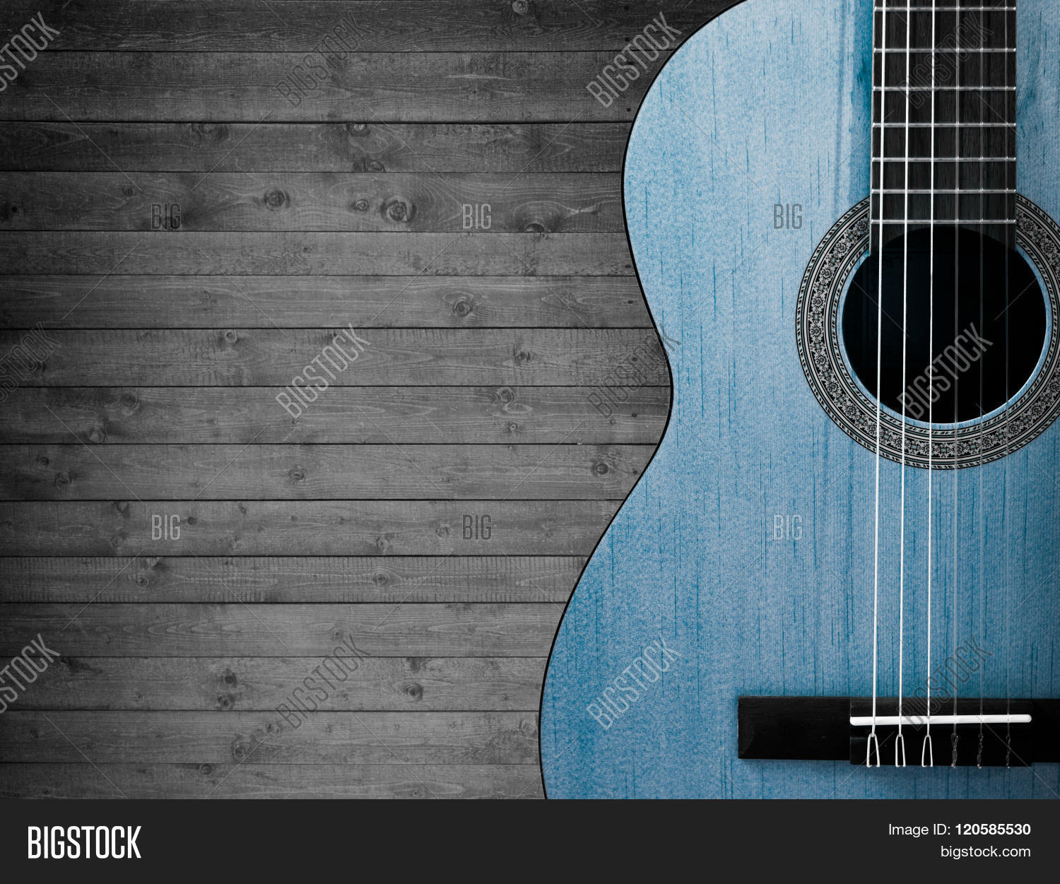 Part Blue Acoustic Image & Photo (Free Trial) | Bigstock