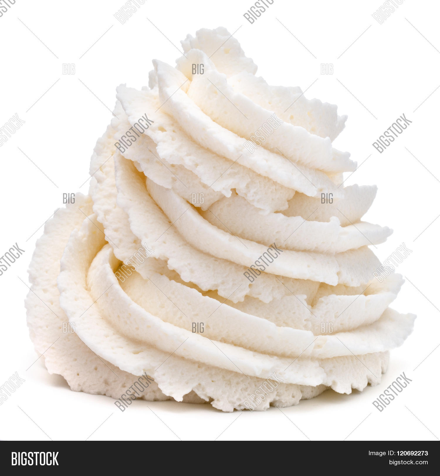 Whipped Cream Swirl Image & Photo (Free Trial) | Bigstock