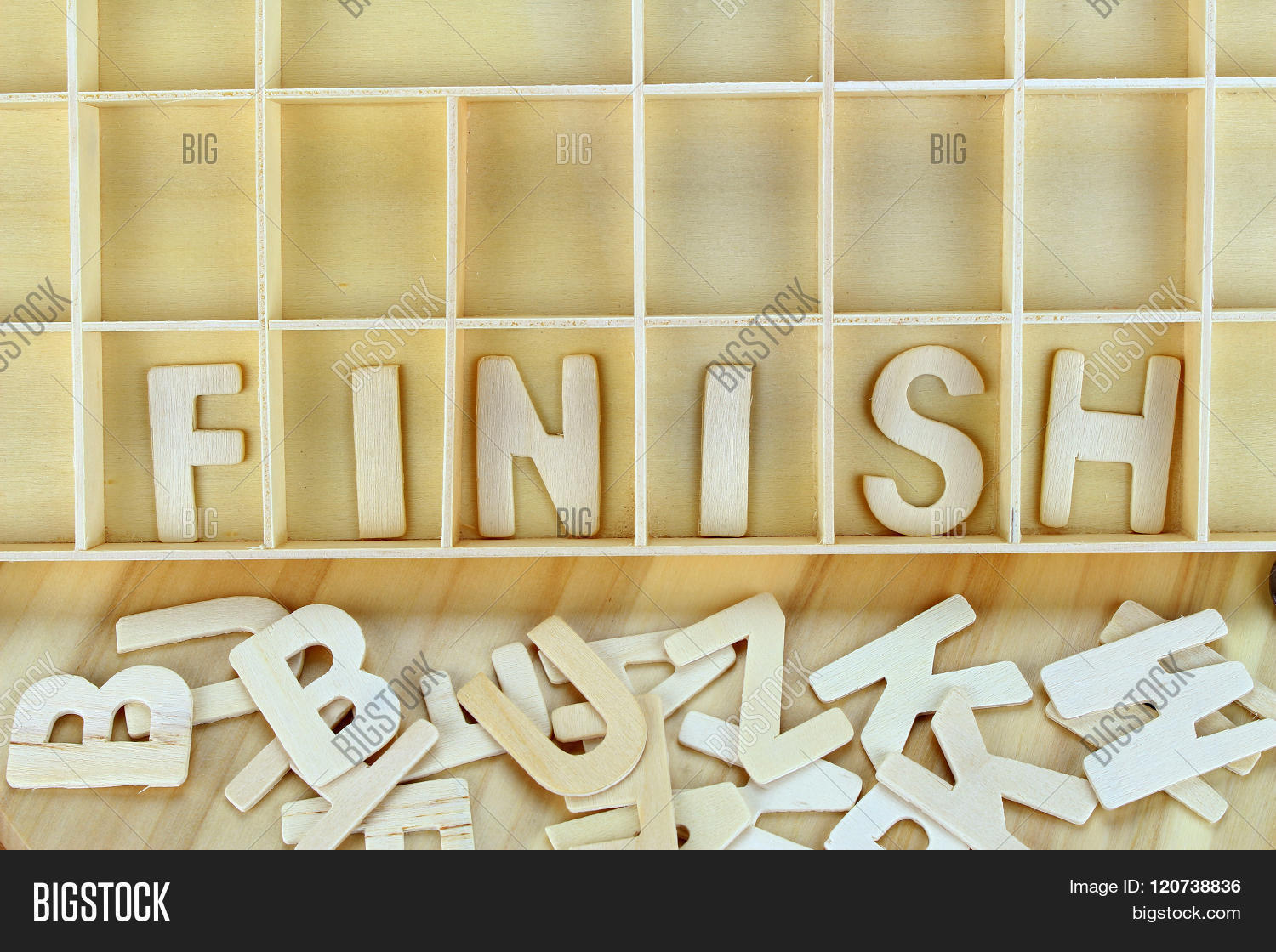 Word Finish Made Image & Photo (Free Trial) | Bigstock