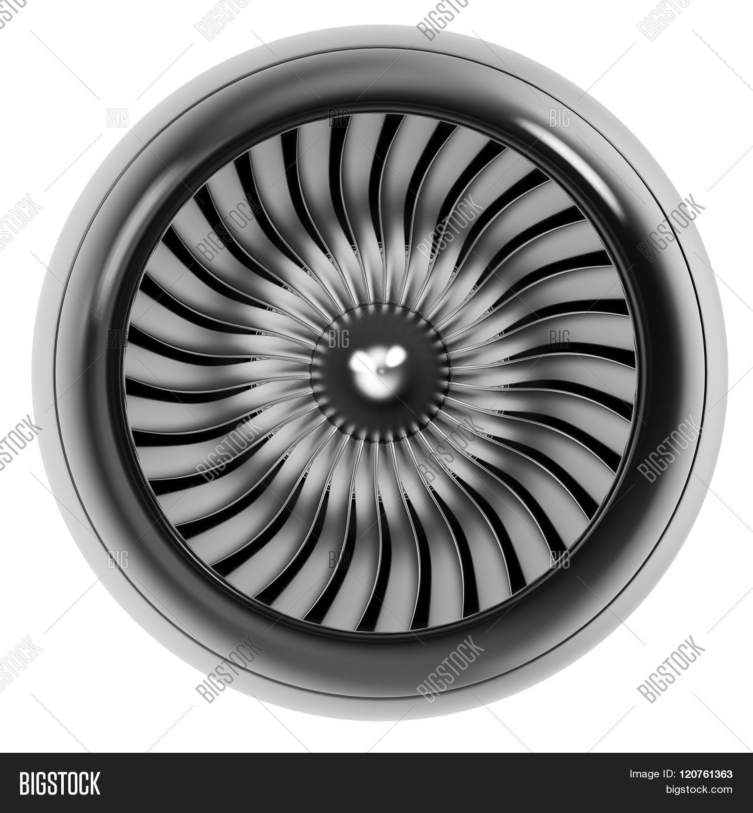 Jet Engine Front View Image & Photo (Free Trial) | Bigstock