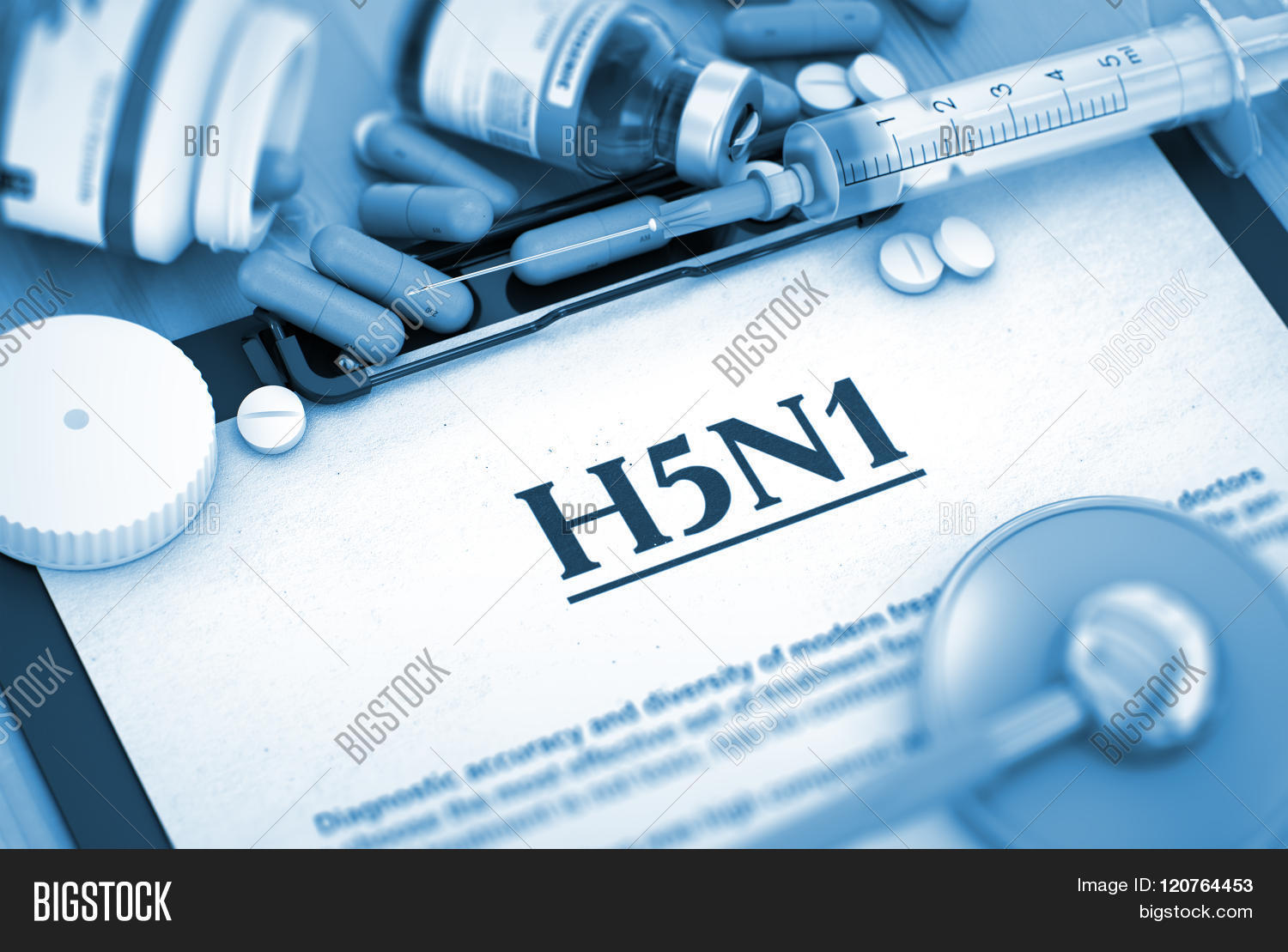 H5N1 Virus. Medical Image & Photo (Free Trial) | Bigstock