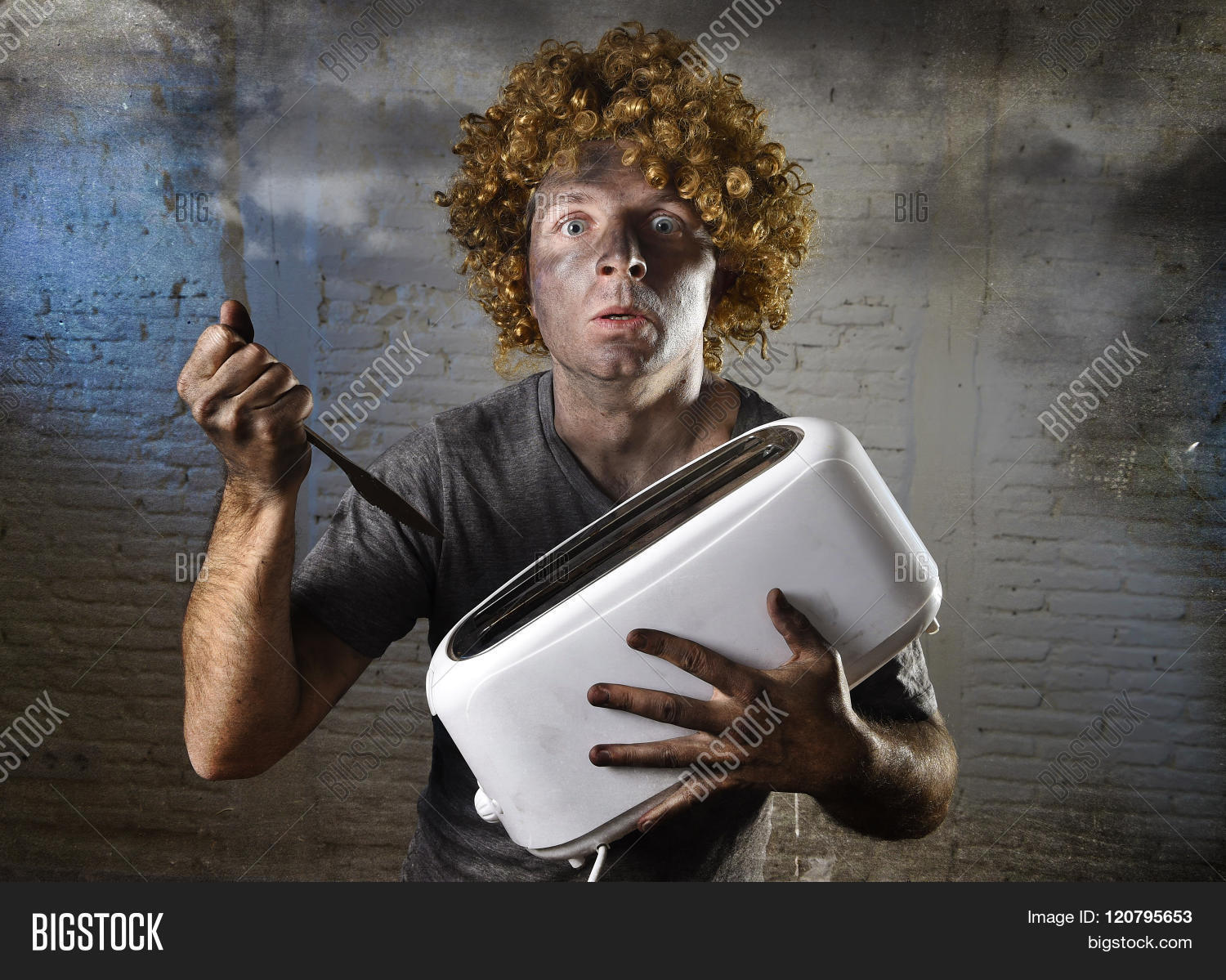Young Man Electrocuted Image & Photo (Free Trial) | Bigstock