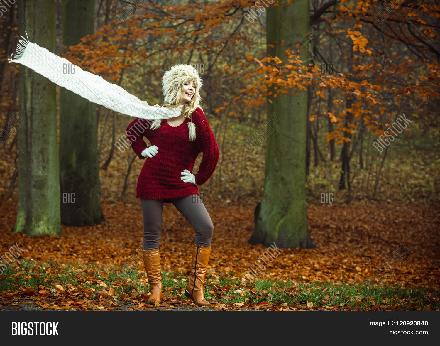 Fashion Woman Windy Image & Photo (Free Trial) | Bigstock