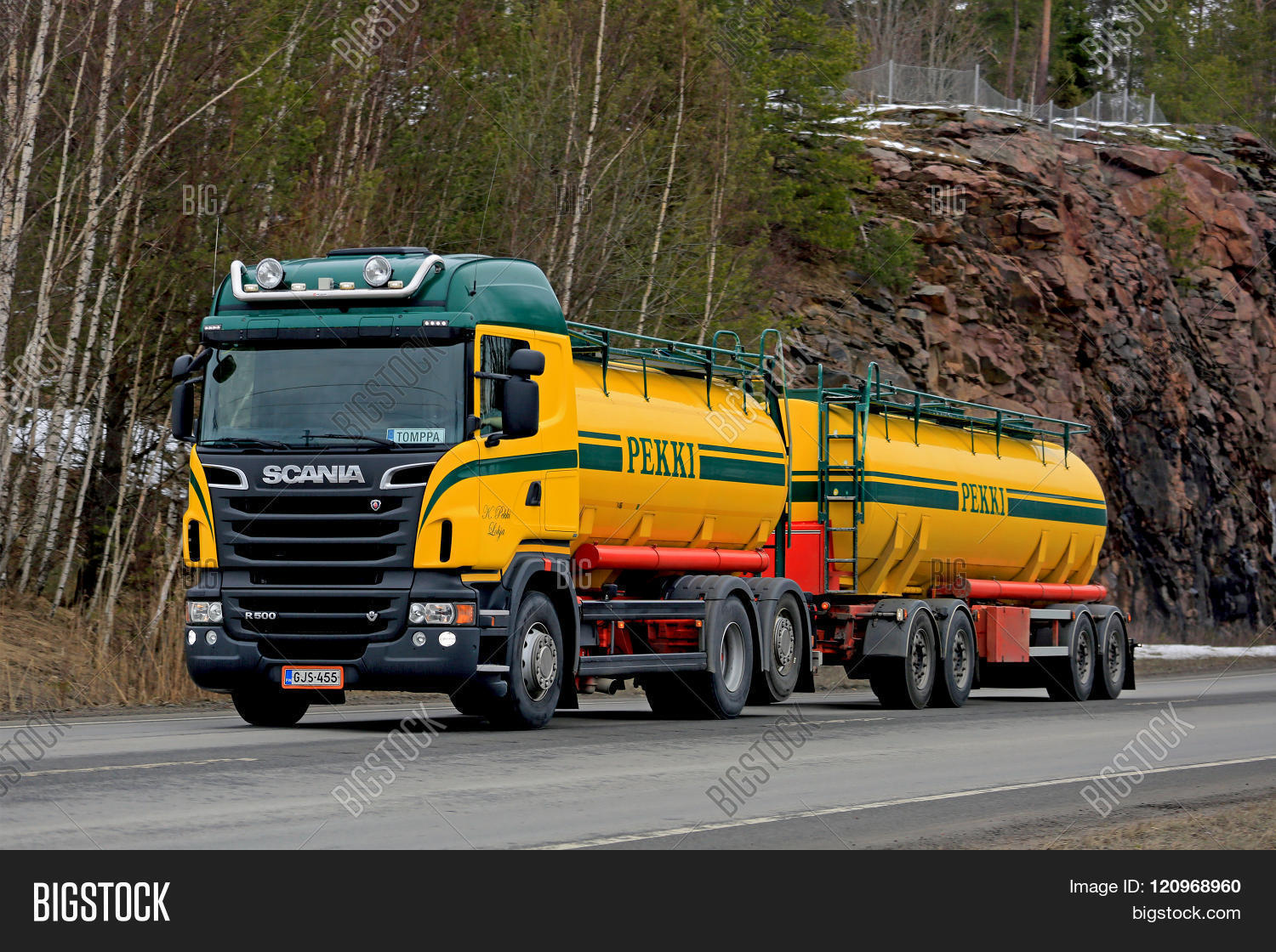 Colorful Scania Tank Image & Photo (Free Trial) | Bigstock